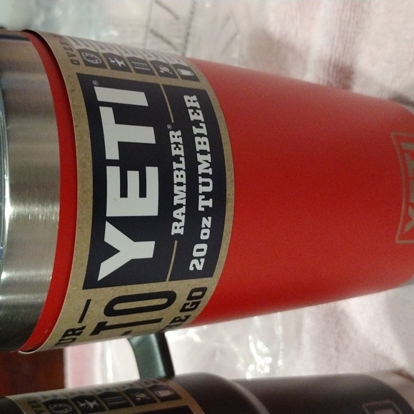 Yeti | Kitchen | 2 Yeti Cups One Red And One Charcoal | Poshmark